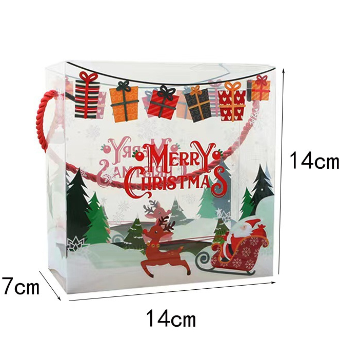 Mika Christmas box 14*14*7cm for gifts with carrying strap (1 box ...