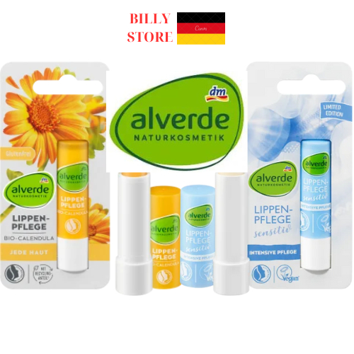 Alverde NATURKOSMETIK Organic Lip Balm (domestic Germany) 4.8g | Shopee ...