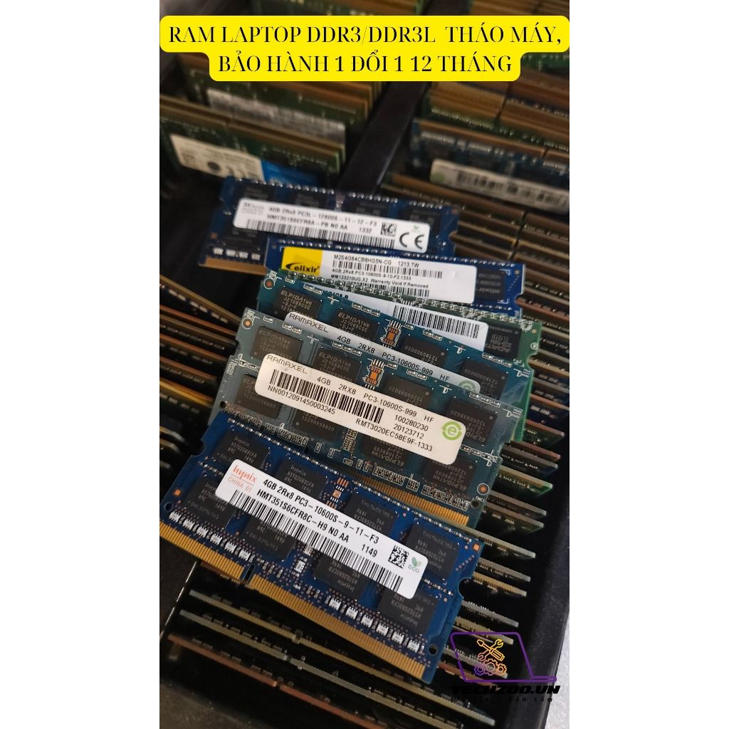 Ram internal memory for laptop DDR3/DDR3L/DDR4 disassembled, 12 months | Shopee Malaysia