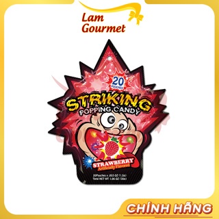 Striking Popping Candy Explosive Candy Strawberry Flavor 30g - Lam ...