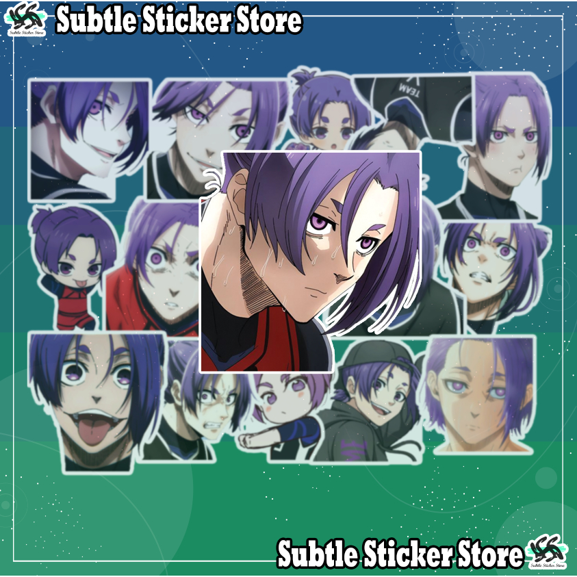[Blue Lock] - Set of 10/15 Sticker Reo Mikage / Reo anime/manga Blue ...