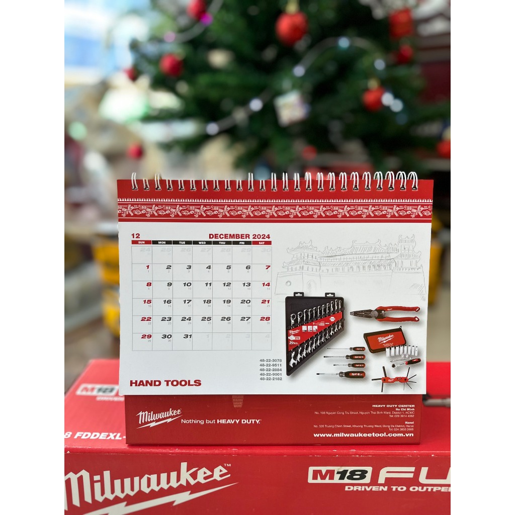 2024 MILWAUKEE Desk Calendar | Shopee Malaysia