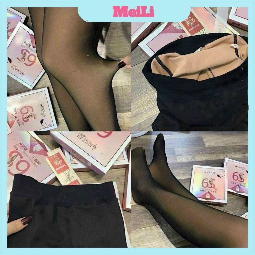 6s Tights - Super tough 3D fur-lined tights that deceive the eye ...