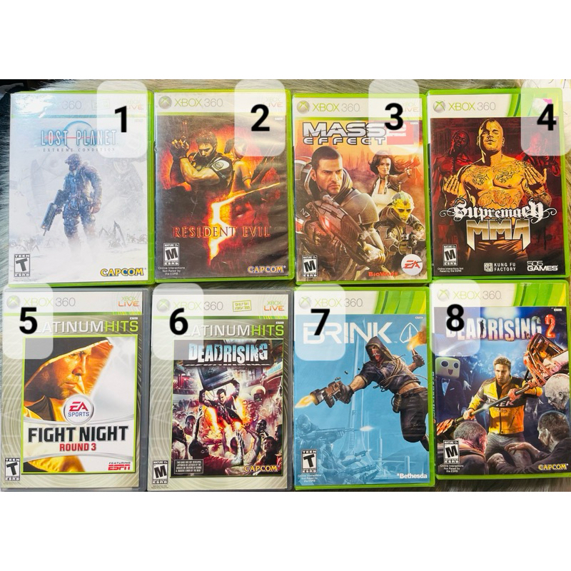 Xbox 360 Game Disc: No. 3 (2ND) | Shopee Malaysia