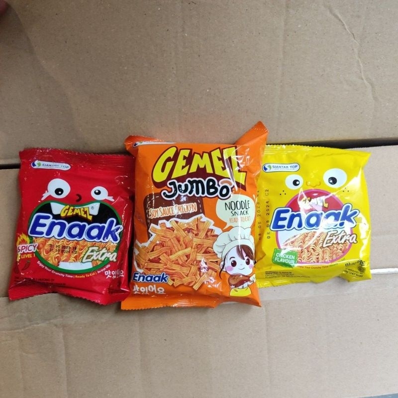 Enaak chicken flavored noodle Snack 1 individual pack x 30g/28g ...