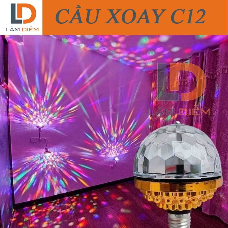 Colorful e27 rotating bridge stage led light bulb C12-C1 | Shopee Malaysia