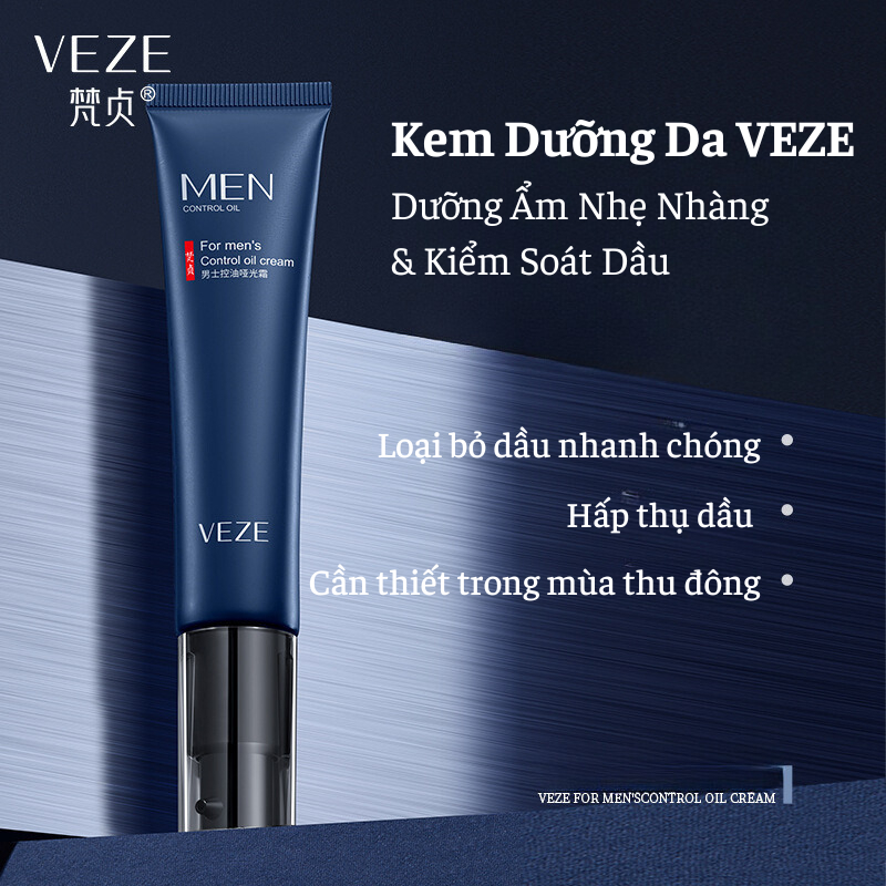 Veze Men's Facial Cream Firms Skin, Controls Oil Effectively, Cleanses ...