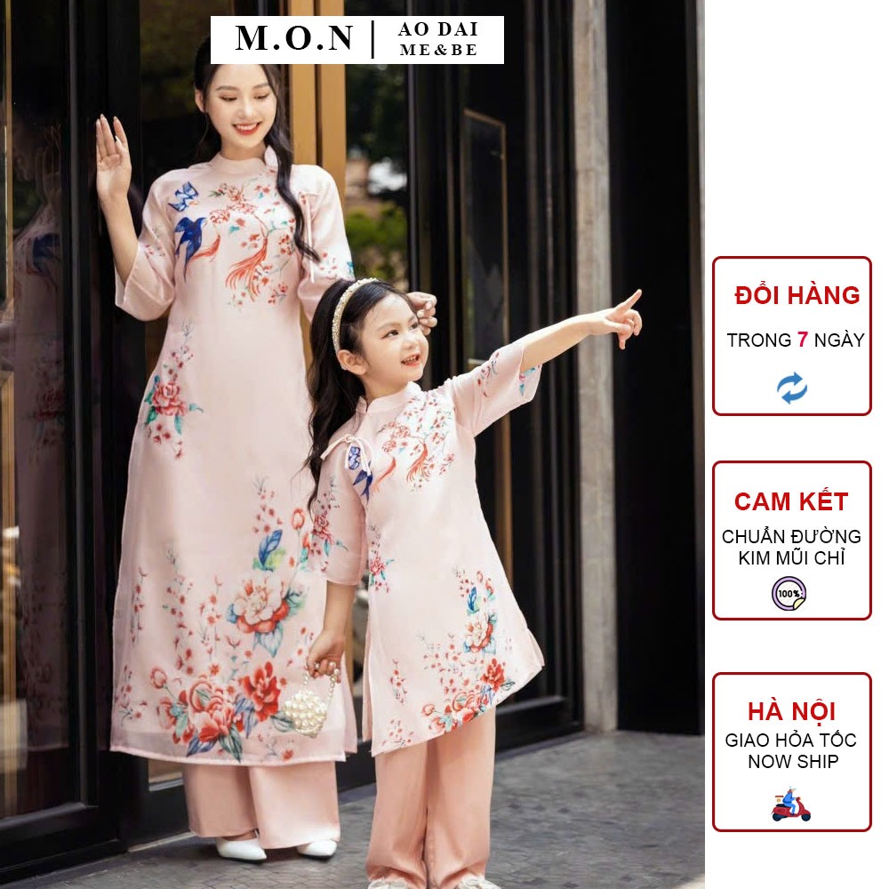 Auspicious Spring Family Ao Dai Set | Shopee Malaysia