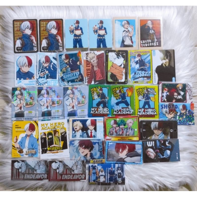 [MHA] Snapmide Pola Figure Shoto Bakugo My Hero Academia Card | Shopee ...