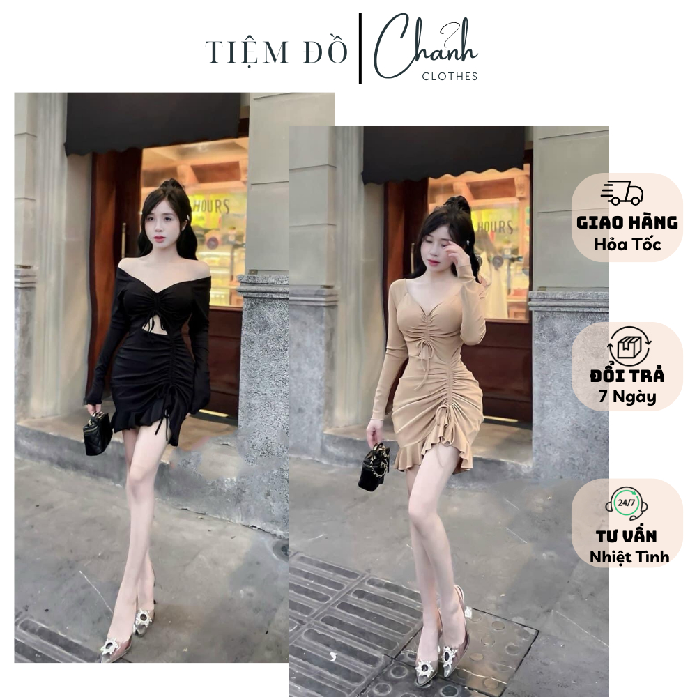 Borip Super Hack One-piece Bodycon Dress with Elastic Band for a Beautiful Standard Form ...