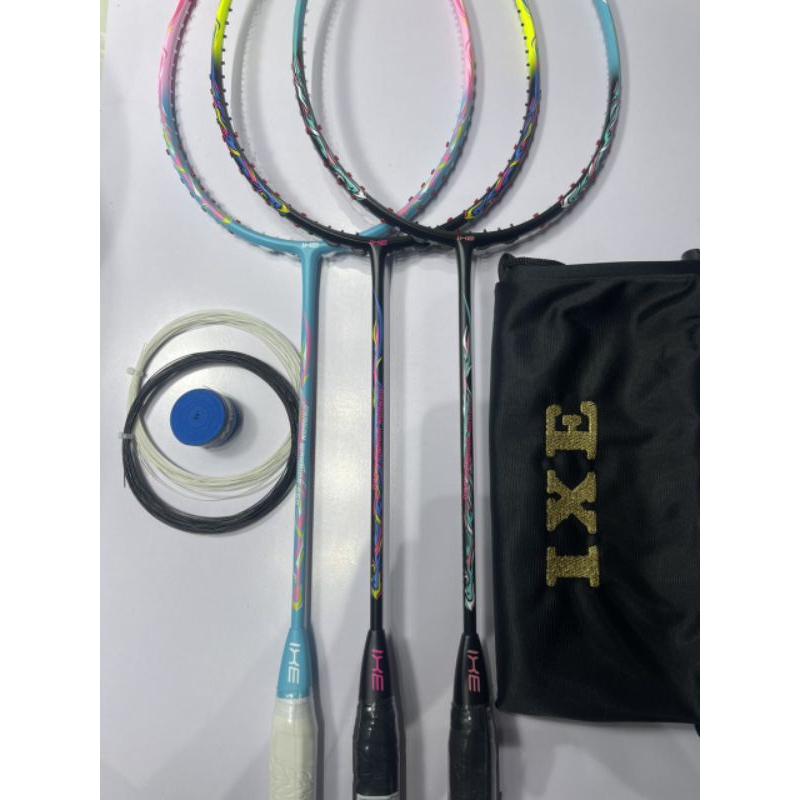 Genuine badminton racket IXE dragon 660, max 12.8kg | Shopee Malaysia