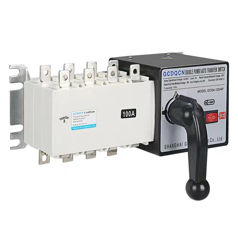 Gechele genuine 100A 3P Automatic power adapter, 3-phase 100A 380V ats ...