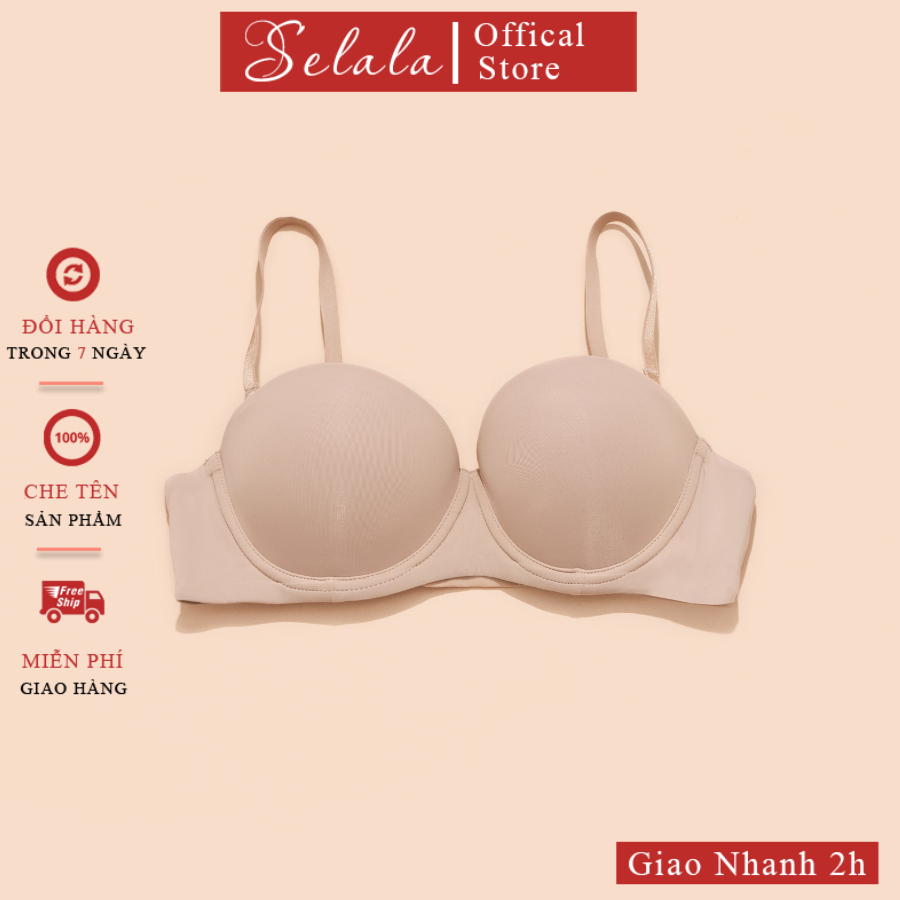 Selala Push-Up Underwire Bra 2cm Cool and Non-Ringing AG12 | Shopee Malaysia
