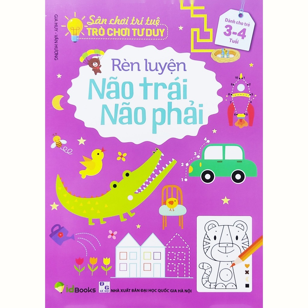 Thinking Game Book to Train the Left Brain and Right Brain for Children ...