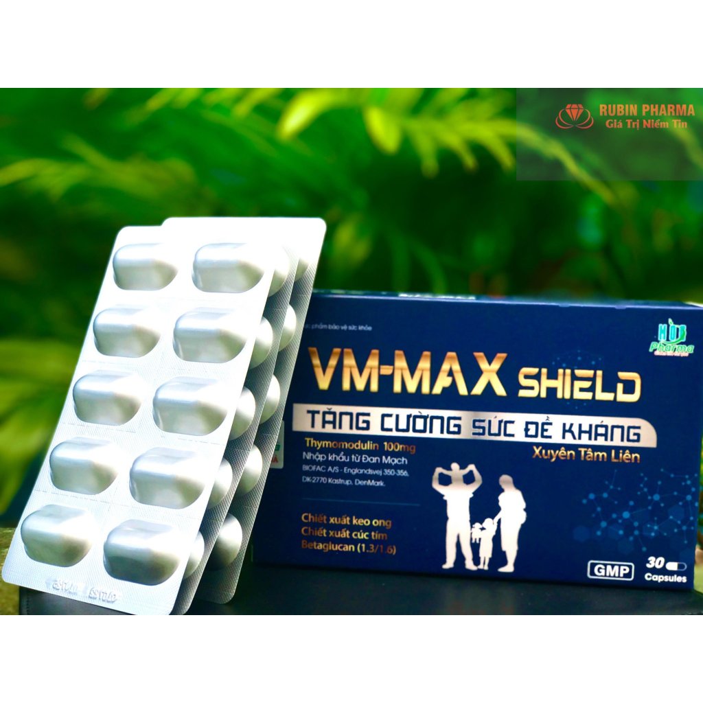 Vm Max Shield resistance pills (Box of 30 pills) | Shopee Malaysia