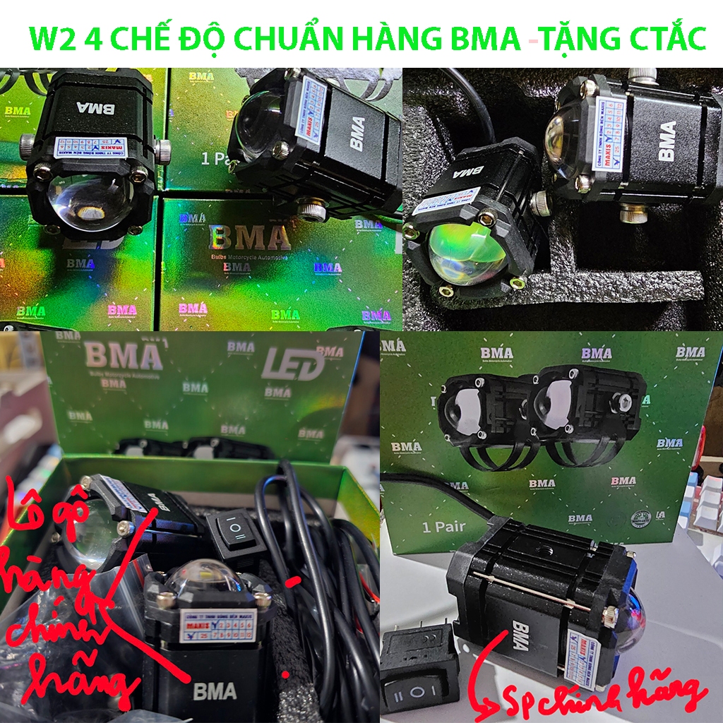 W2 BMA 2024 Mini Ball Bearing Spotlight 27W 4 Light Modes Integrated ...