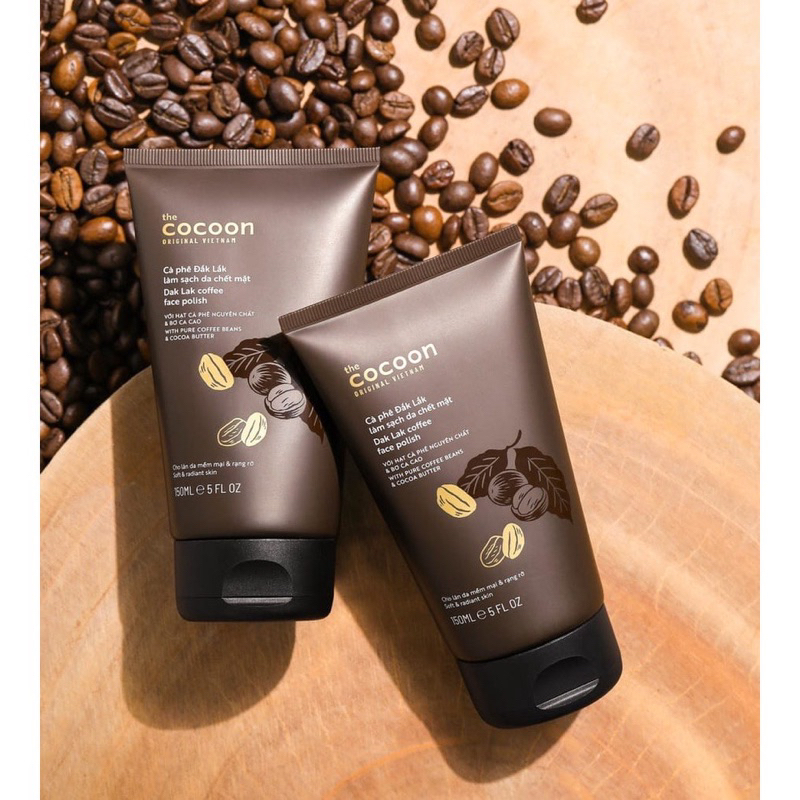 Cocoon Coffee Face Exfoliating Tube 150ml | Shopee Malaysia