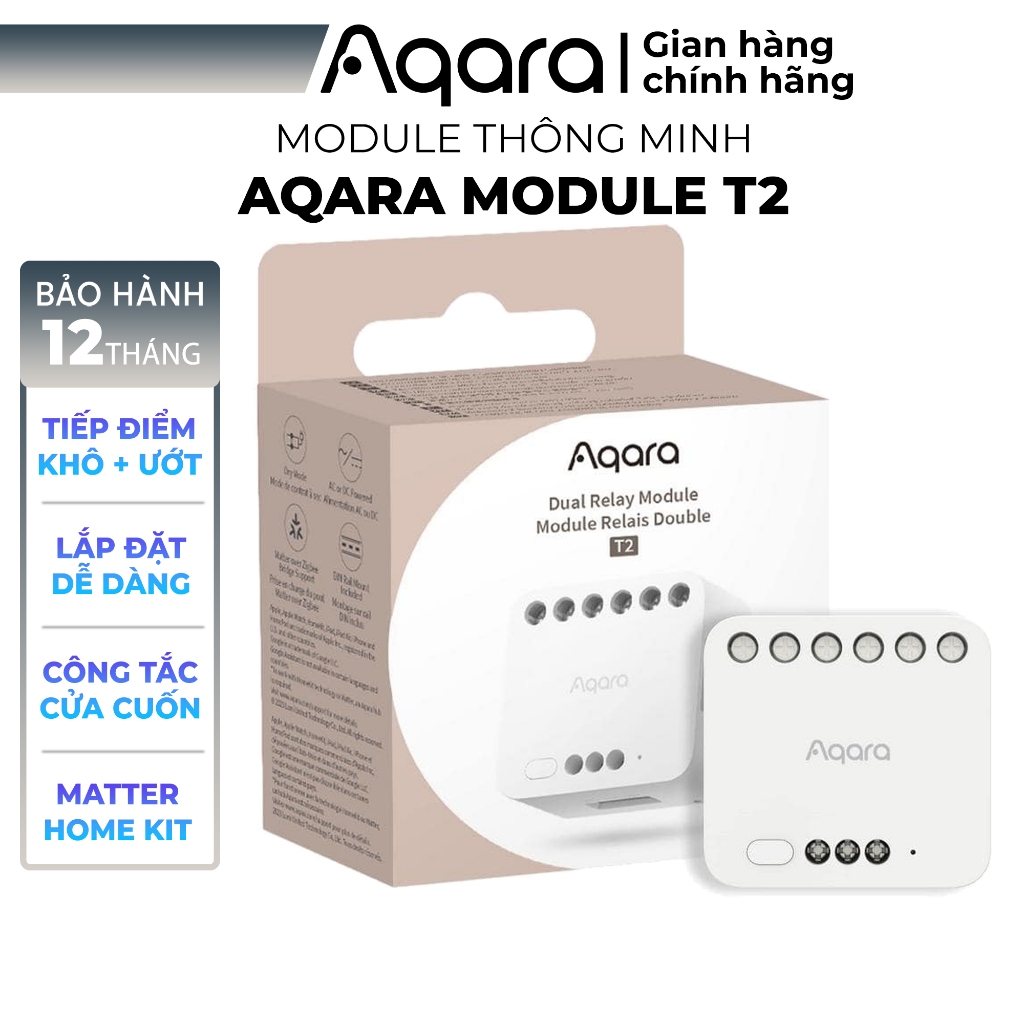 Aqara Module T2 code DCM-K01, Wet and Dry Contact Mode, Rolling door ...