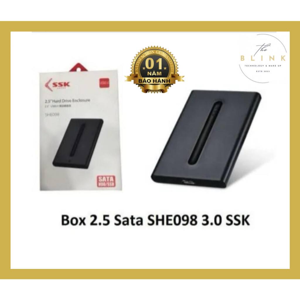 Hdd Box SATA 2.5 USB 3.0 Hard Drive Enclosure SSK SHE-098 - Genuine ...