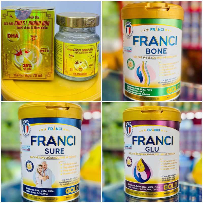 [FREE Bird's NEST] Franci Bone/Sure/Glu Milk Powder Nutrition for ...