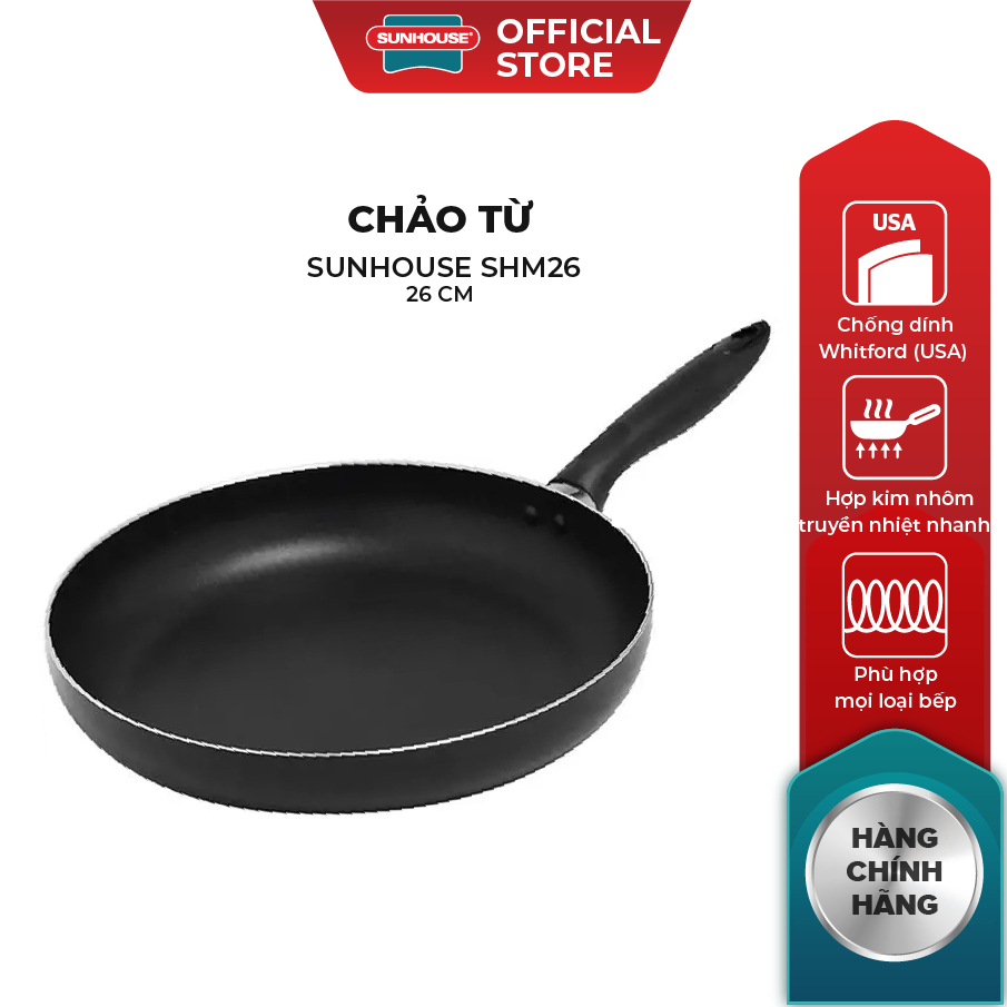 Sunhouse Magnetic Pan SHM - Diameter 22-24-26-30 cm - Genuine product ...