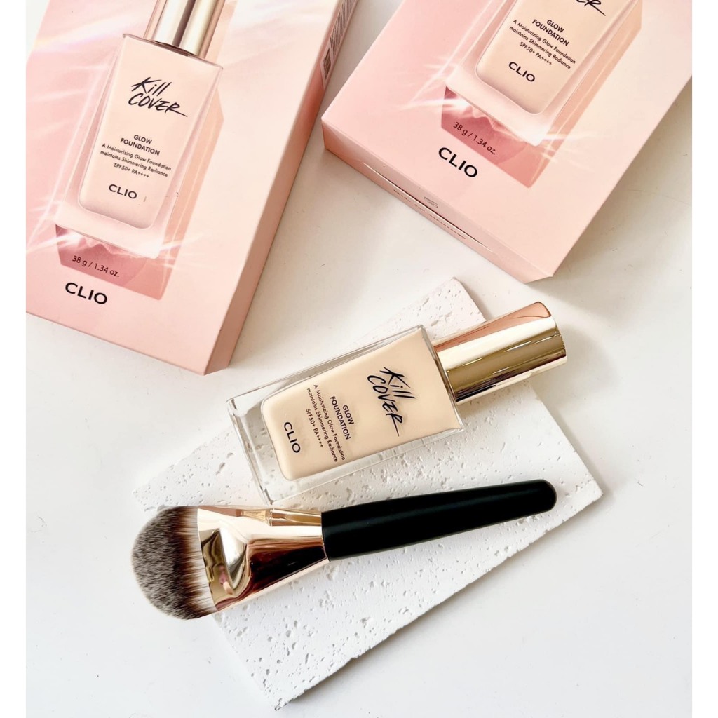 Clio Kill Cover New Matte Foundation Spf20, Pa+ + 38G (With Brush ...