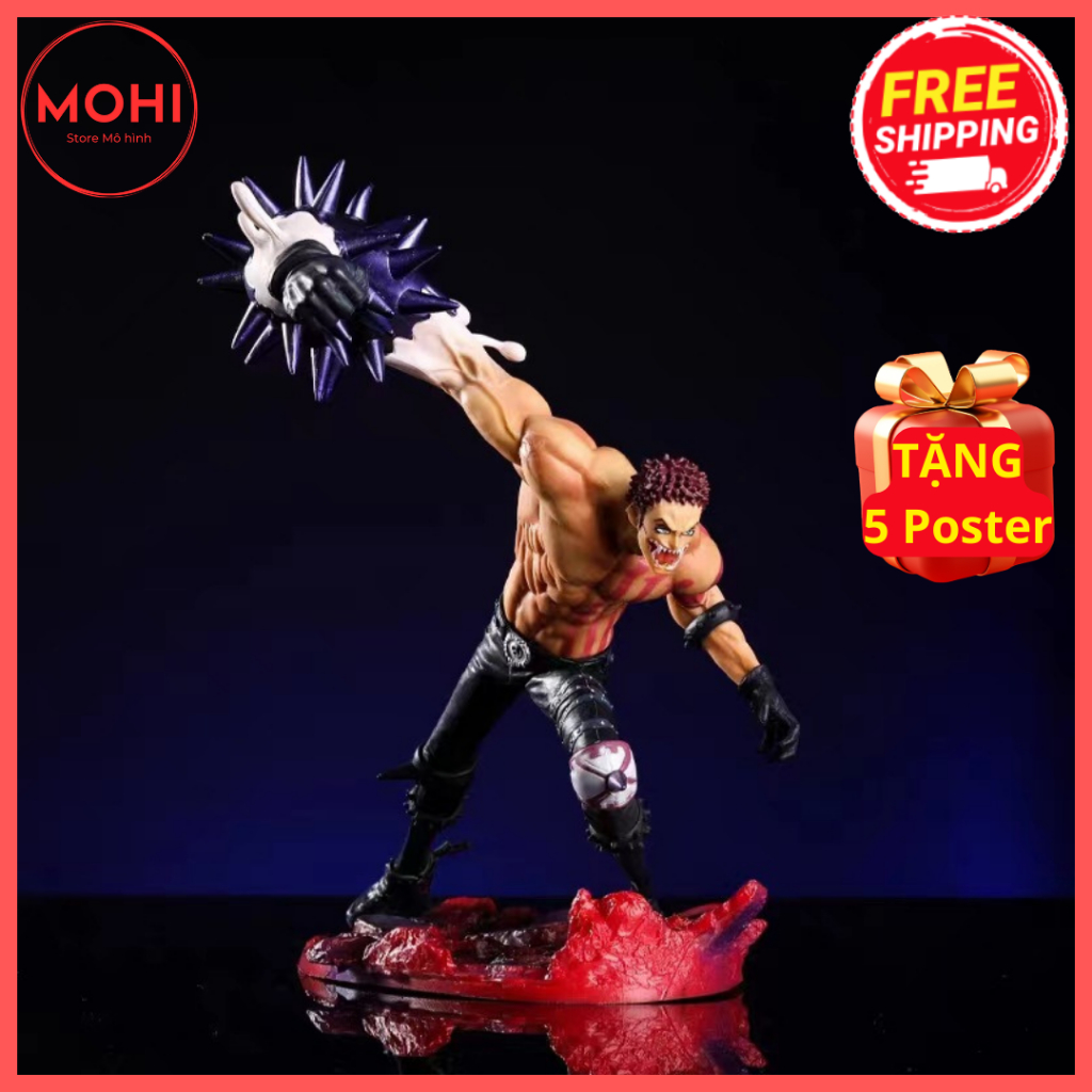 Katakuri fighting model, 19 cm tall - One Piece (Free Poster) | Shopee ...