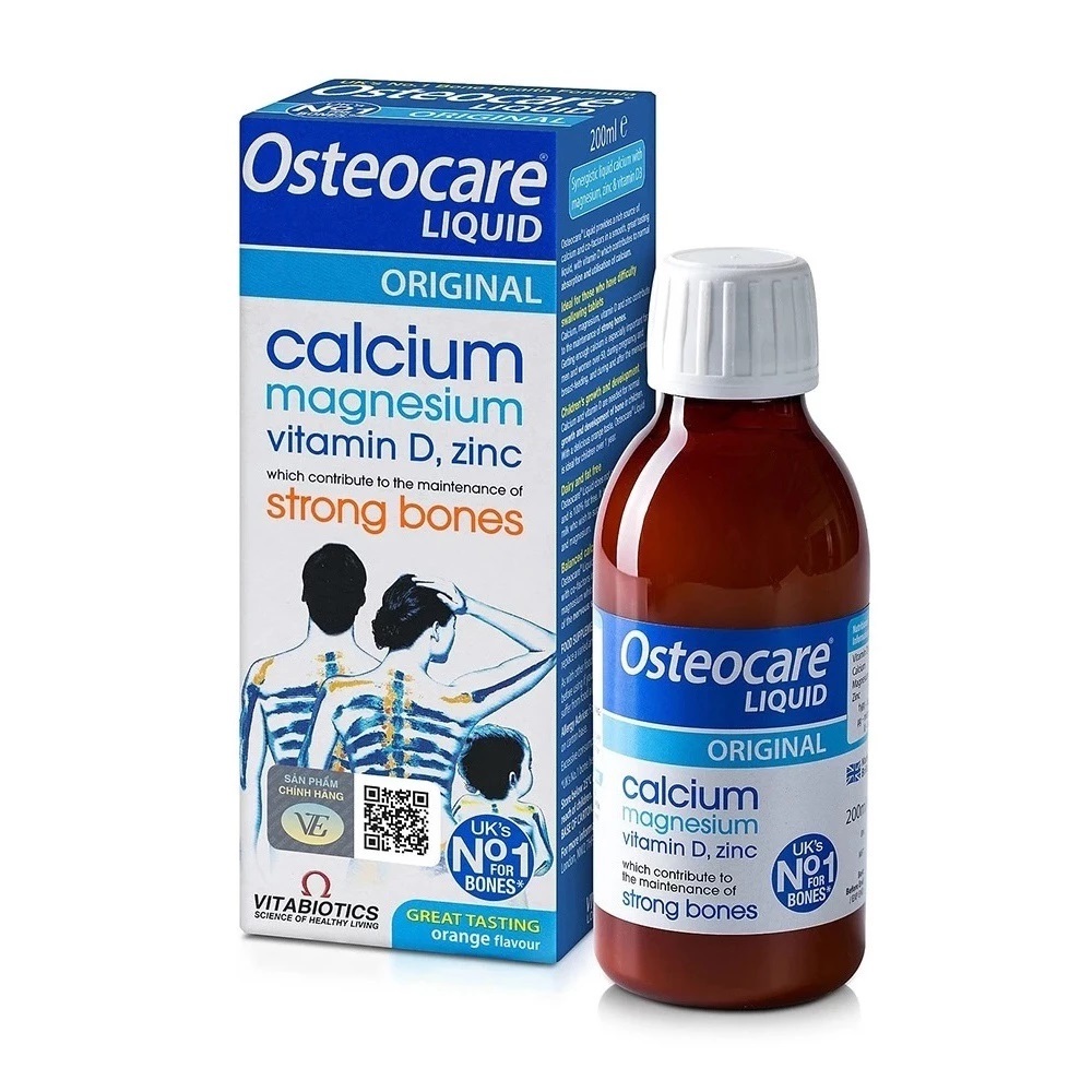 Osteocare Liquid Original Vitabiotics - Support Children To Develop Height (200ml Bottle ...