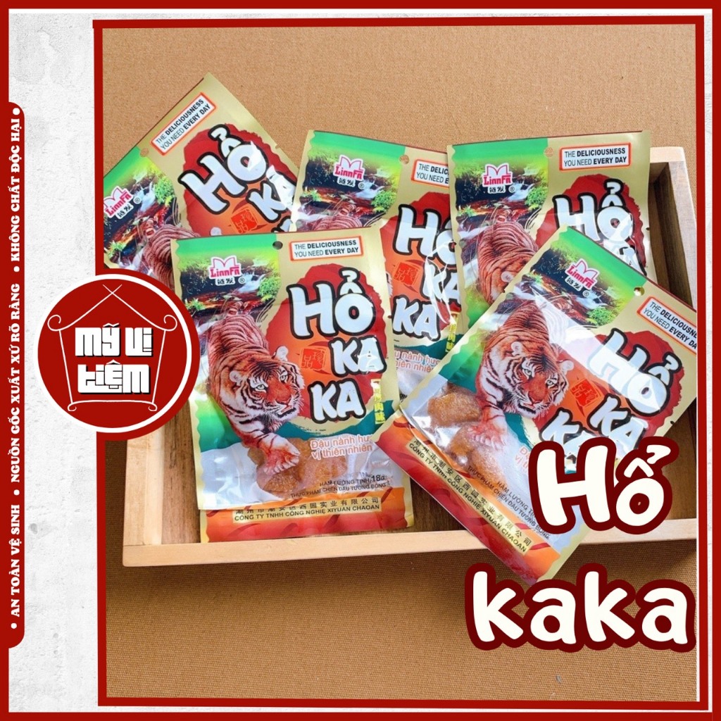 Kaka tiger meat, spicy tiger meat snack (18g pack) - My Vi Childhood ...