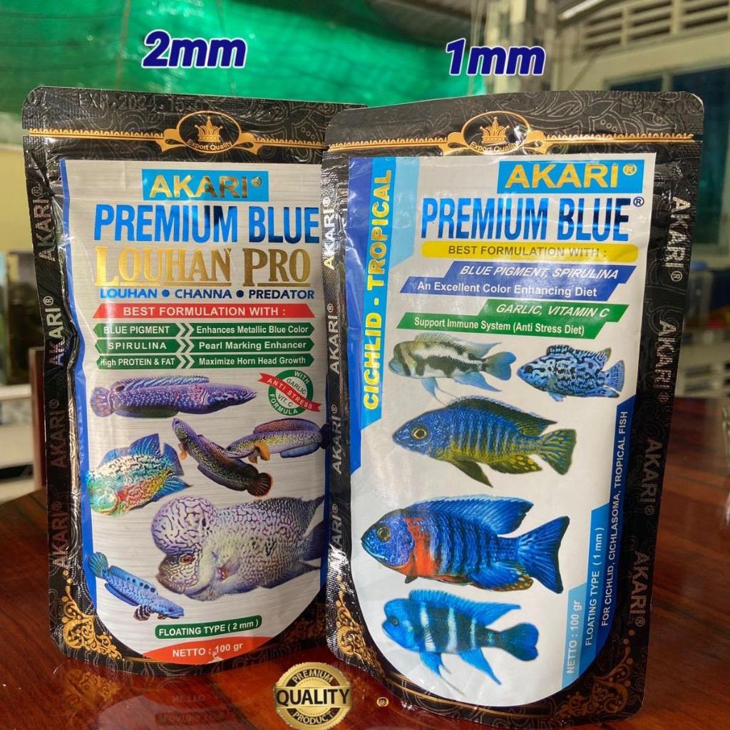 Akari Premium Blue Bran - Bran for Snakehead Fish | Shopee Malaysia