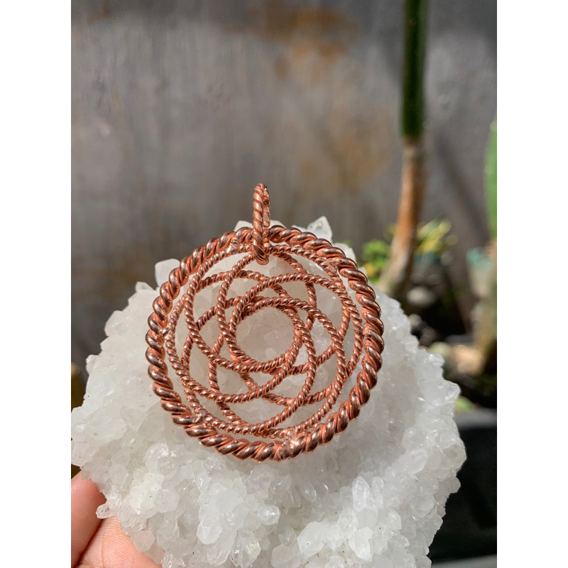 2-frequency red copper tensor necklace 144mhz and 177mhz | Shopee Malaysia
