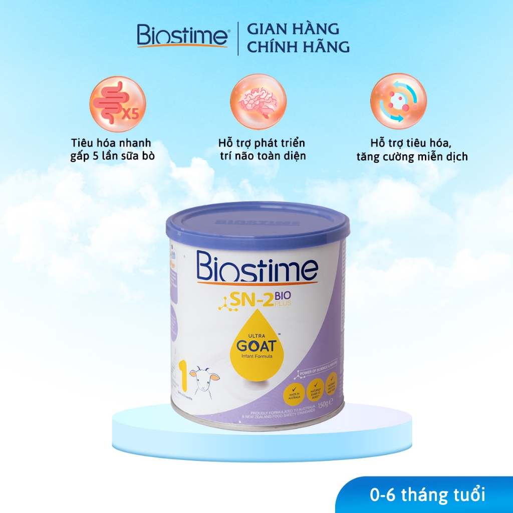 Biostime Ultra Goat Goat Milk No. 1, improves digestion and enhances ...