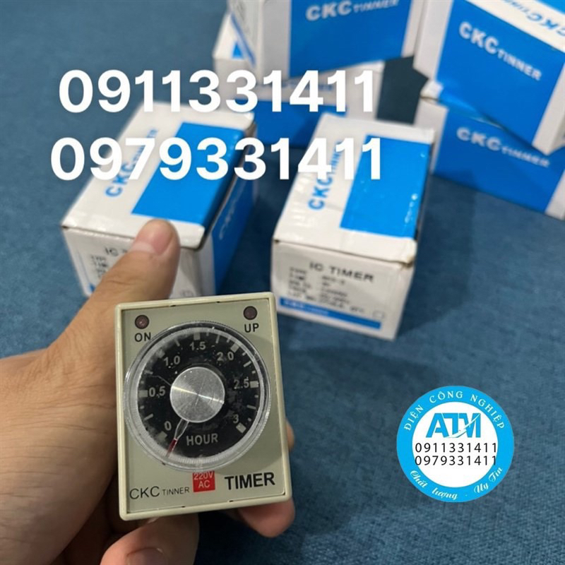 Ckc AH3-3 time relay 220VAC 24VDC 12VDC 380VAC 110VAC | Shopee Malaysia