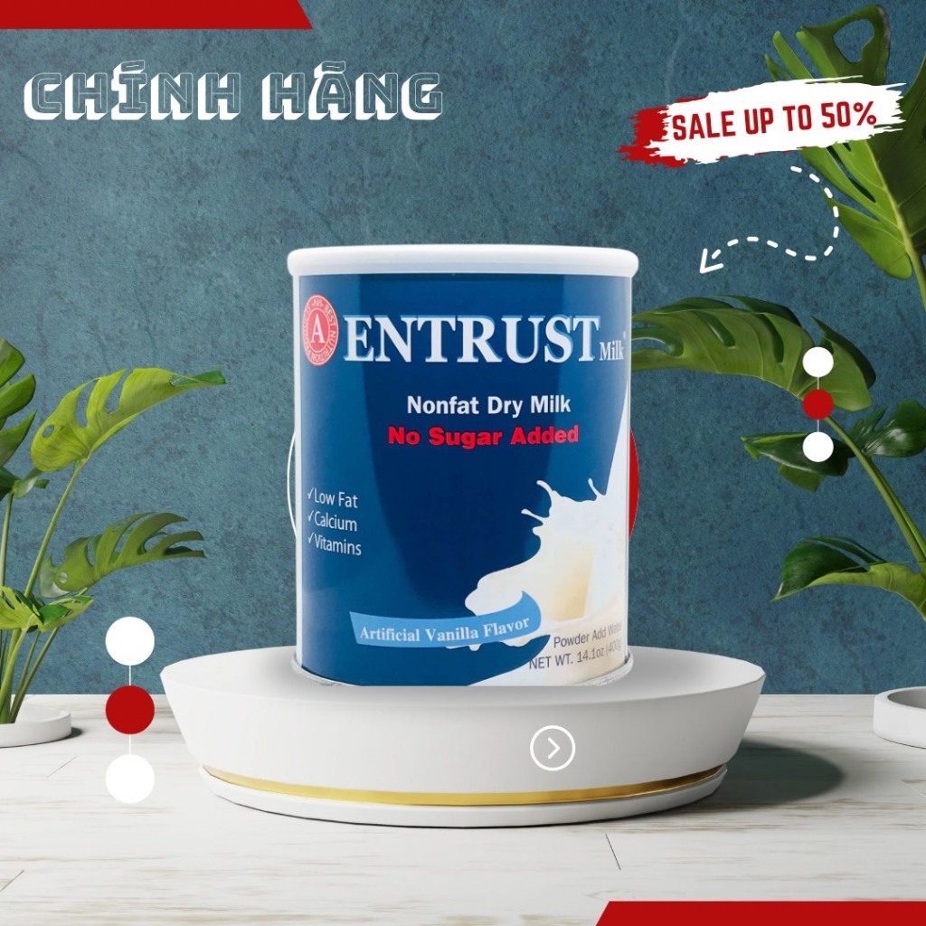 Entrust diabetic milk powder vanilla flavor 400g from America | Shopee ...