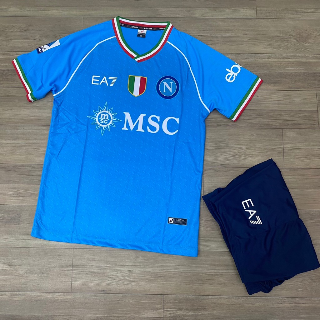 New Napoli Blue Home Kit JP2024-FLG | Shopee Malaysia