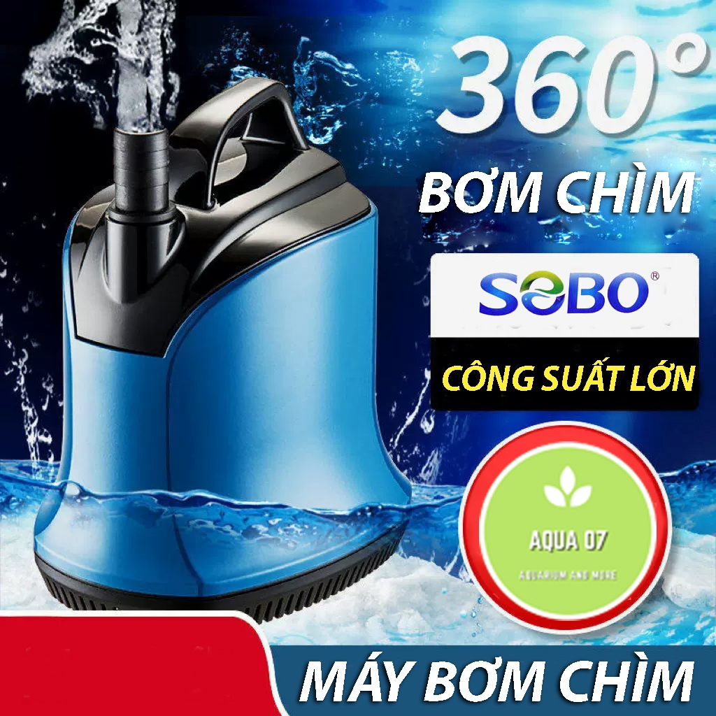 Sobo Submersible Pump Bottom Suction Pump for Aquariums and Aquariums ...
