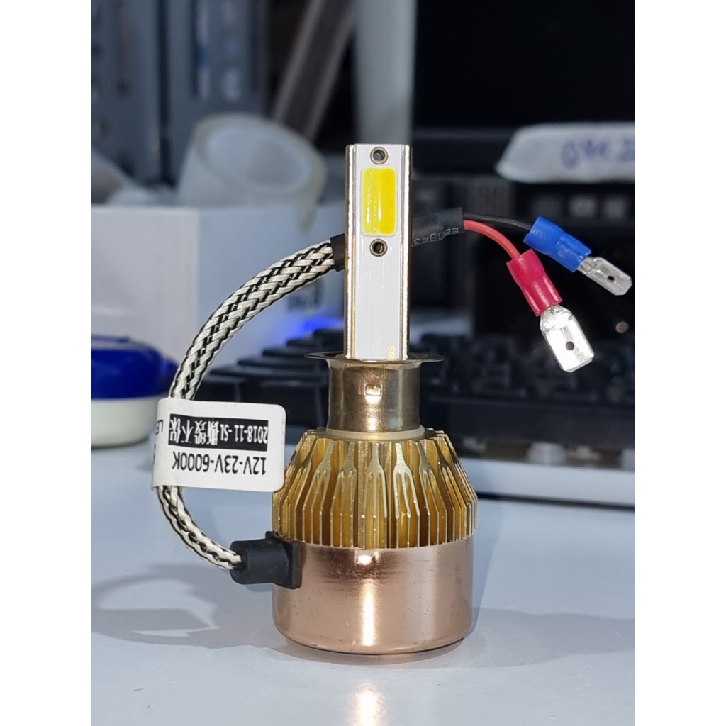 Led Headlight C6 pins H1, H7 (price for 1 bulb) | Shopee Malaysia