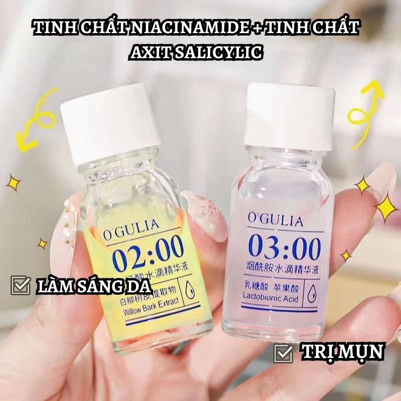 O'gulia Night Skin Care Essence Combo Reduces Acne, Soothes Skin ...