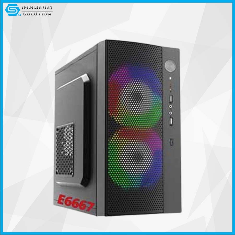 Case Emaster E6667 computer Case (fan not included) | Shopee Malaysia