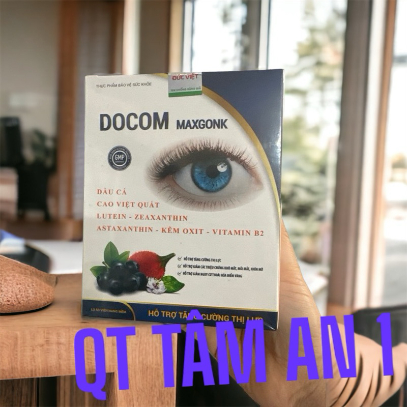 Docom Maxgonk Eye Tonic Oral Tablet Enhances Eyesight, Dry Eyes, Eye ...