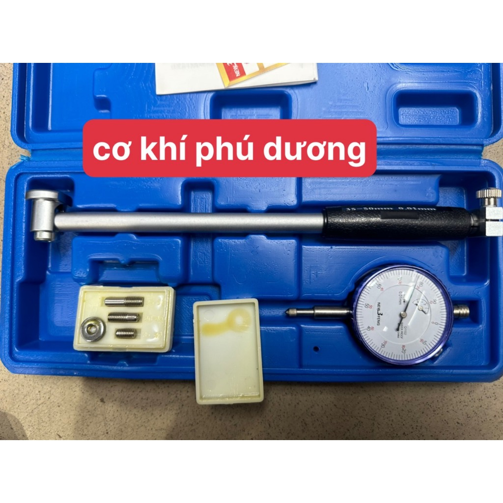 Chinese hole meter set 35-50mm, 18-35mm, 50-160mm used to measure deep ...