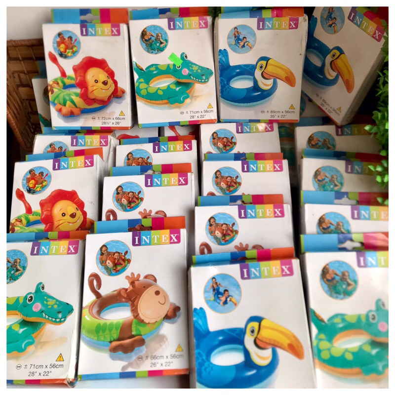 Hcm-fire SPEED. INTEX swimming float with cute animal shapes for ...