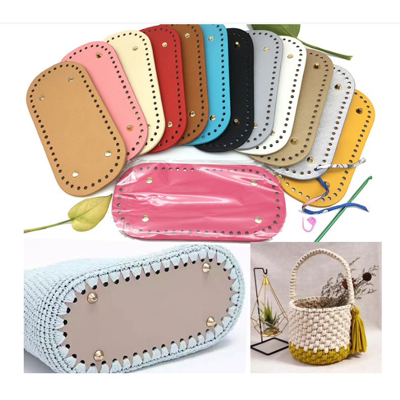 Pu leather bag base - Oval book bag base 10*22cm | Shopee Malaysia