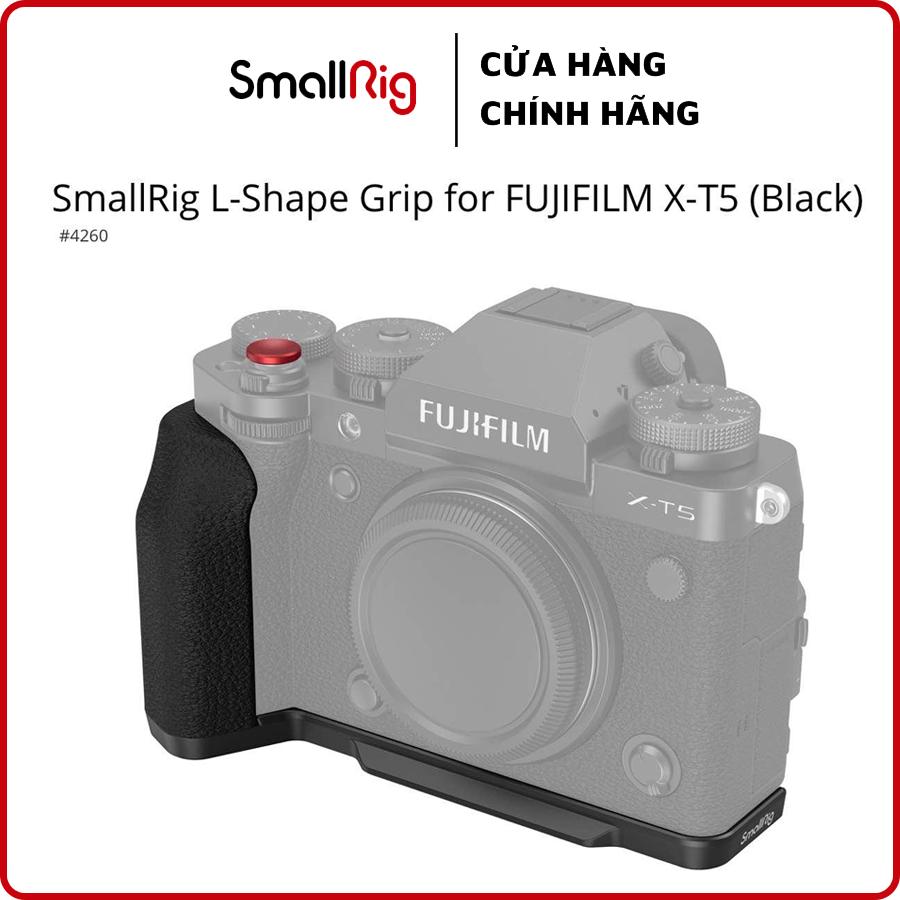 Smallrig X-T5 4260 - L-Handle Grip for FUJIFILM X-T5 Camera, Arca ...