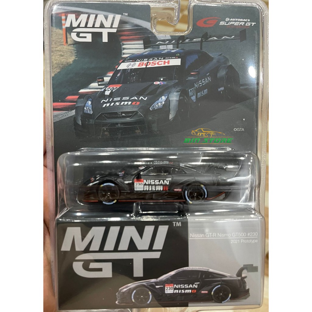 1:64 MINI GT Model - Nissan GT-R Nismo GT500 2021 Prototype 230 SUPER ...
