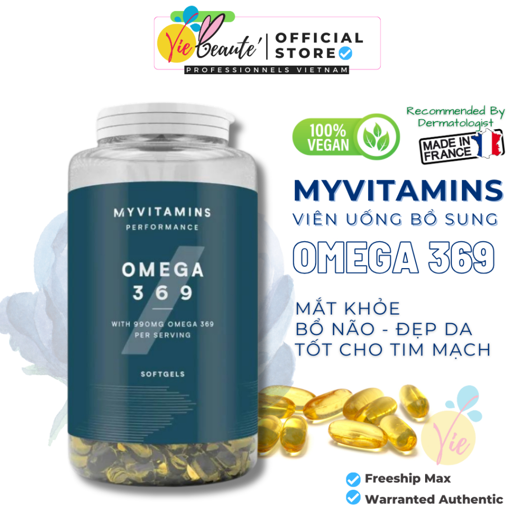 Omega 369 MyVitamins 120 Tablets - Enhance Overall Health | Shopee Malaysia