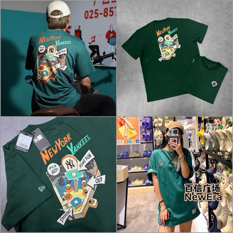 [Authentic ] New Era Strike Out Stadium Green Shirt [13789168 ...