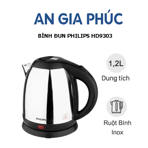 Philips HD9303 (1.2L) Super Speed Kettle Genuine - An Gia Phuc | Shopee ...