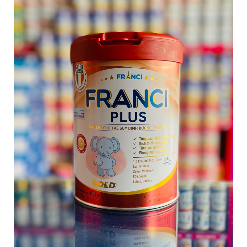 Franci Plus Gold Powdered Milk Healthy Weight Gain (800g) | Shopee Malaysia