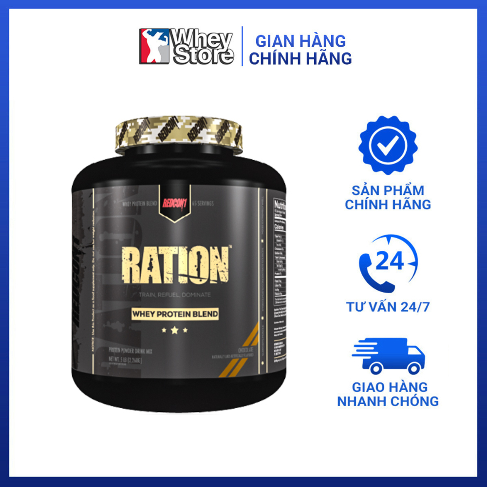 Genuine Redcon1 Ration Whey Protein Blend 5lbs Muscle Building Milk ...